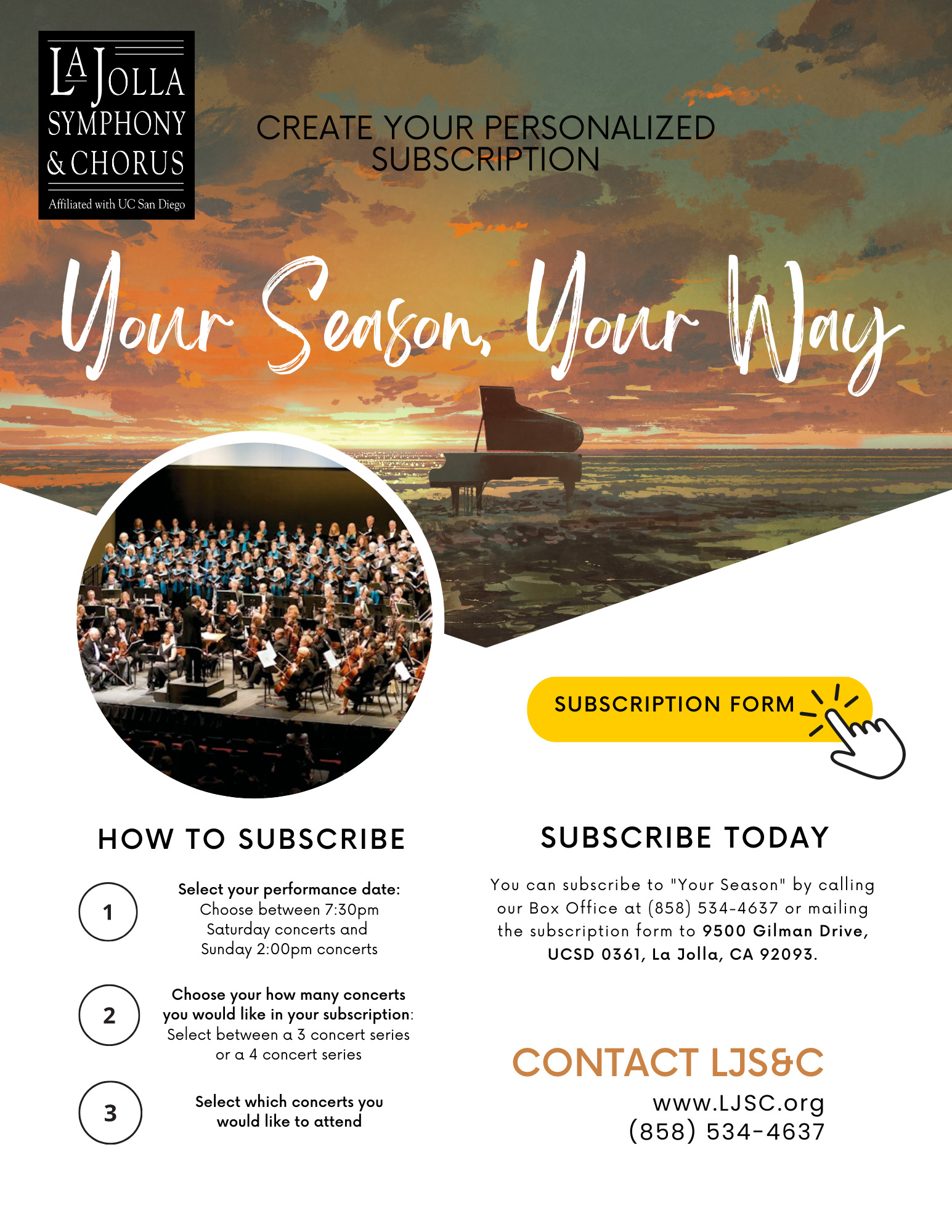 - La Jolla Symphony & Chorus