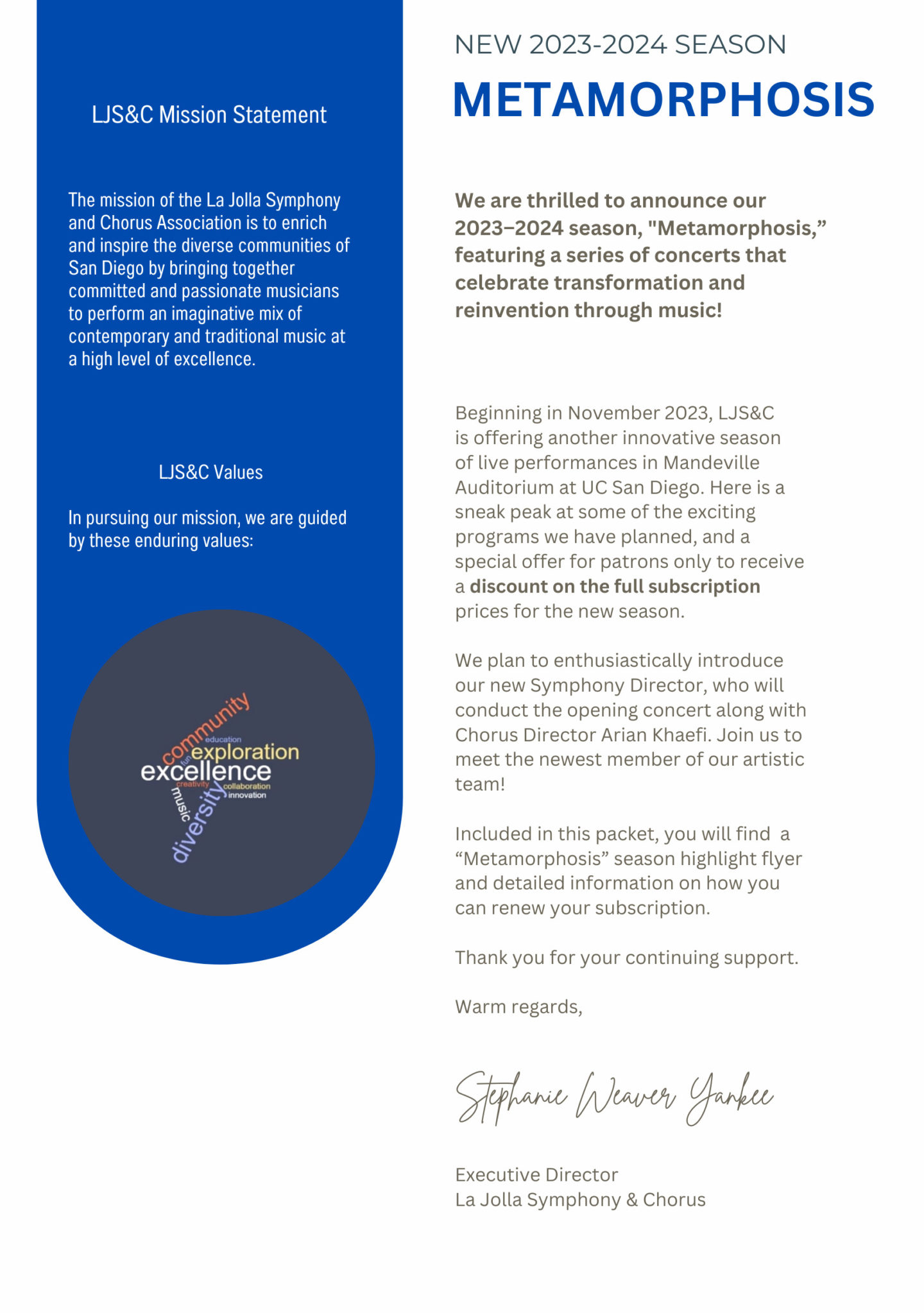 La Jolla Symphony & Chorus | Classic. New Works. Choral Masterpieces.